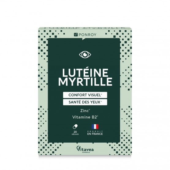 Lutéine Myrtille - Vision, mémoire & audition | Laboratoires Ponroy