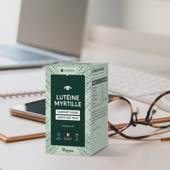 Lutéine Myrtille - Vision, mémoire & audition | PONROY